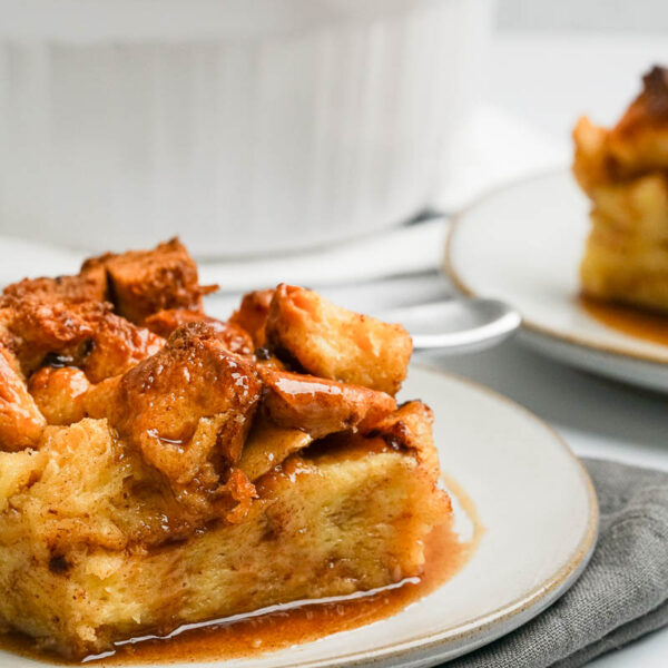 Cinnamon Bread Pudding {with Cinnamon Bourbon Sauce} - Blues Best Life