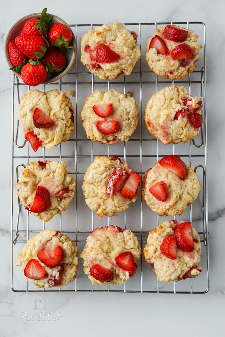 Strawberry Shortcake Muffins Recipe - Blues Best Life