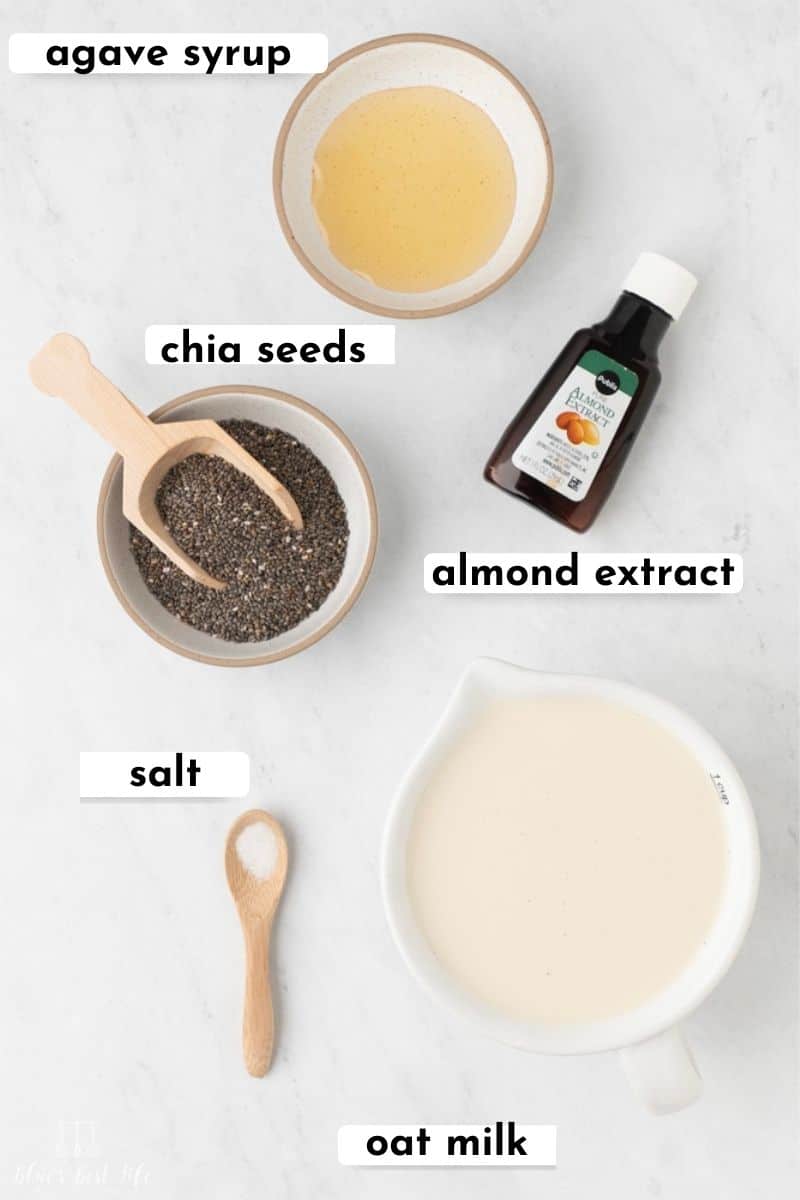 Easy Vegan Chia Pudding With Oat Milk - Blues Best Life