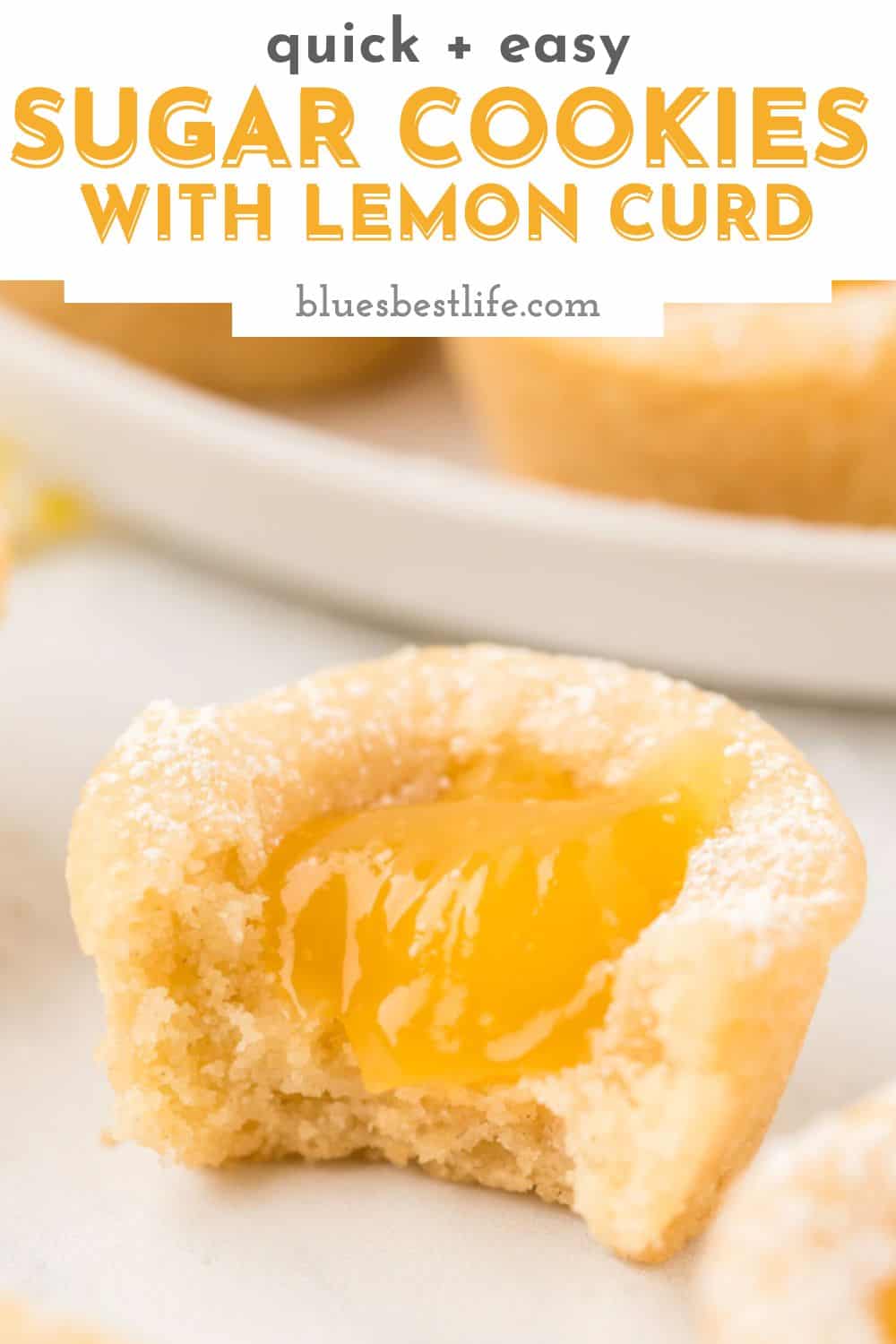 Easy Lemon Curd Cookies Recipe - Blues Best Life
