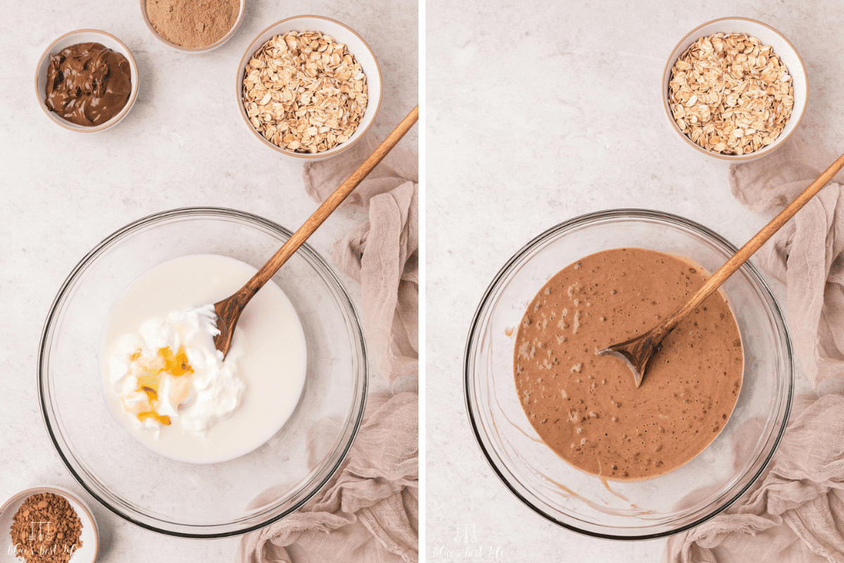 Nutella Overnight Oats Recipe With Protein Powder - Blues Best Life