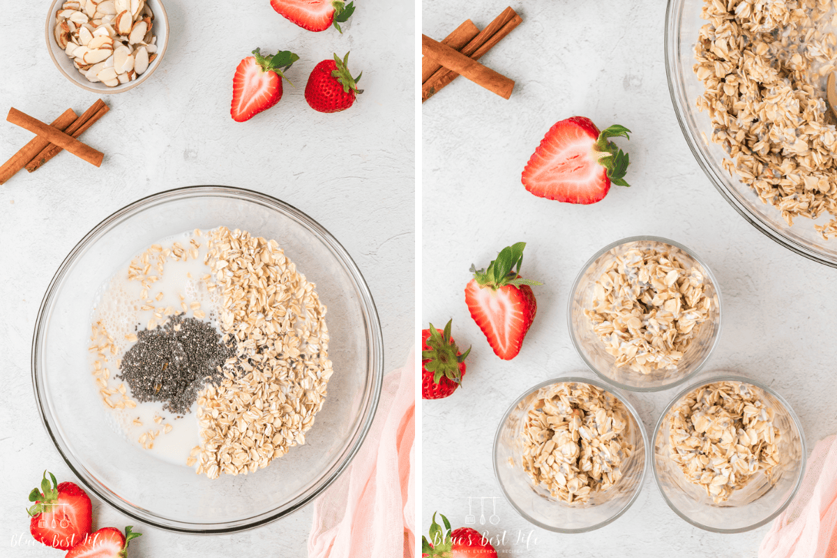 Easy Overnight Oats Without Yogurt Recipe - Blues Best Life