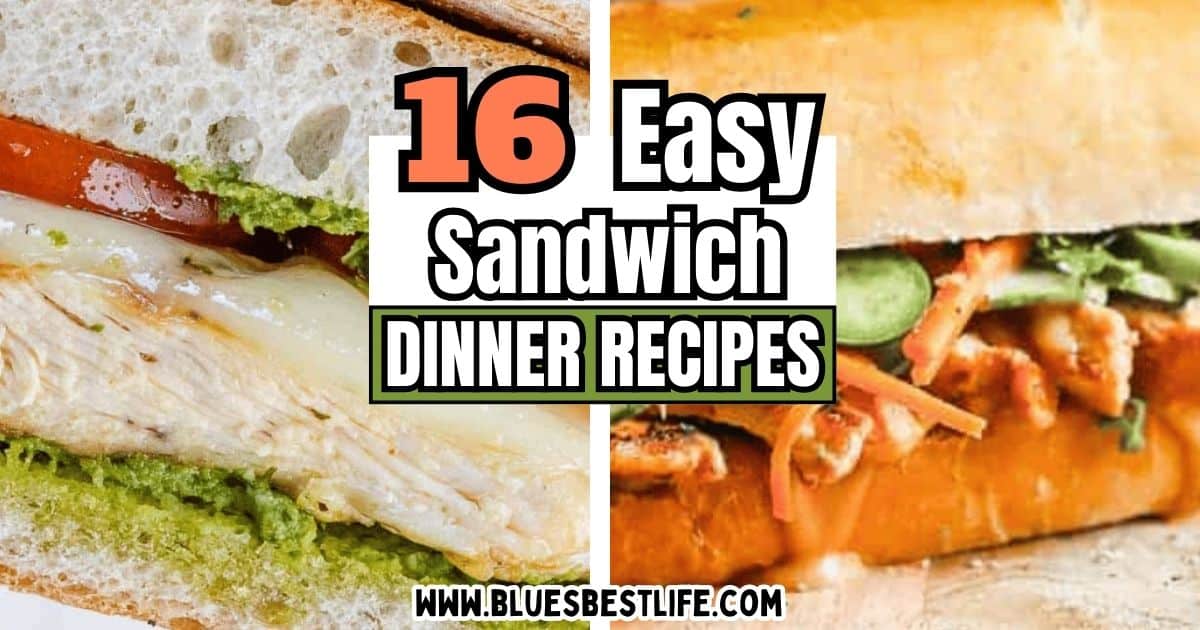 28 Easy Sandwich Recipes (Not Just For Lunch) - Blues Best Life