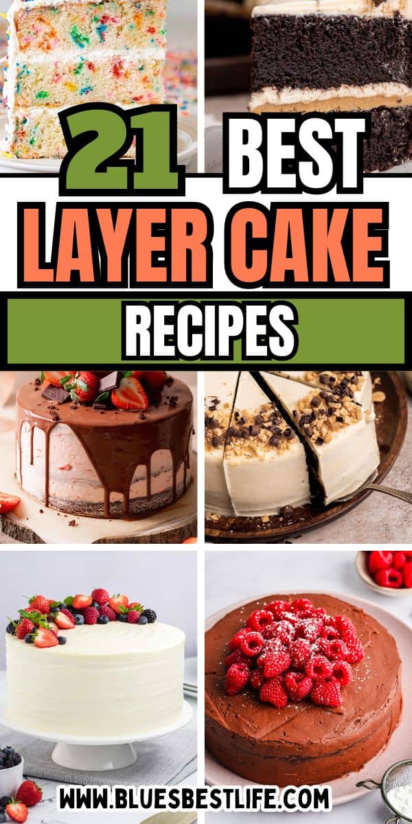 34 Beautiful Layer Cake Recipes (For Any Occasion) - Blues Best Life