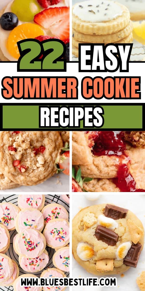 35 Summer Cookie Recipes (Fun And Easy Baking) - Blues Best Life