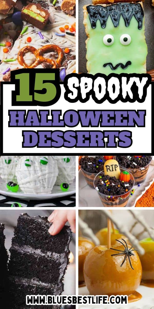 15 Spooky Halloween Desserts For Parties - Blues Best Life