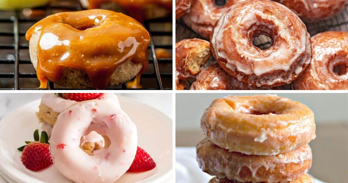 24 Homemade Donut Recipes (Oven Baked & Fried) - Blues Best Life