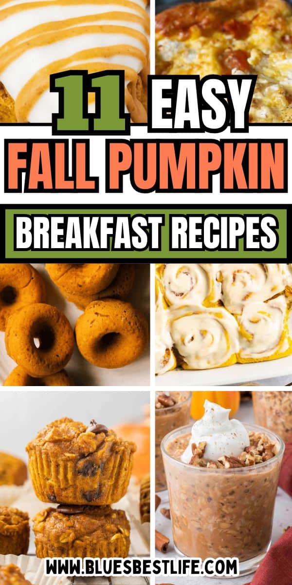 15 Fall Pumpkin Breakfast Recipes - Blues Best Life