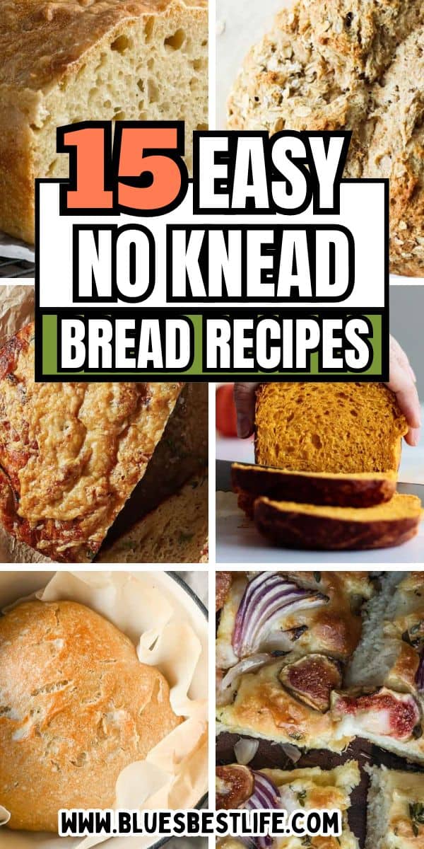 17 Easy No Knead Bread Recipes - Blues Best Life