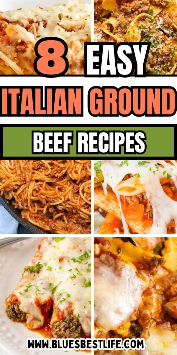 12 Italian Ground Beef Recipes - Blues Best Life