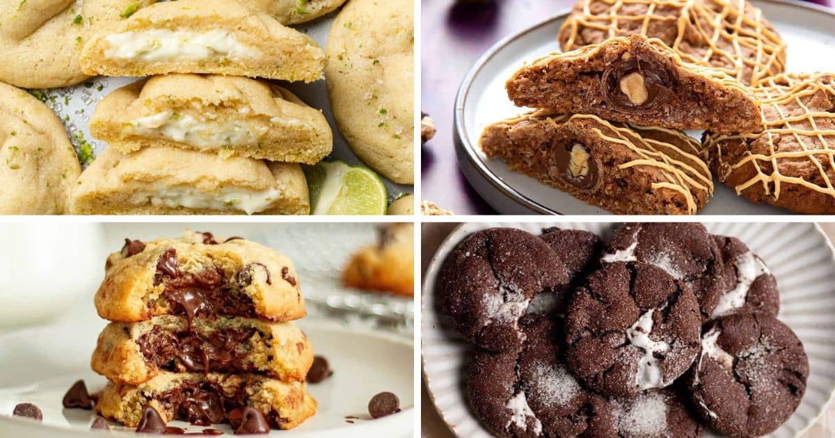 19 Decadent Stuffed Cookie Recipes - Blues Best Life