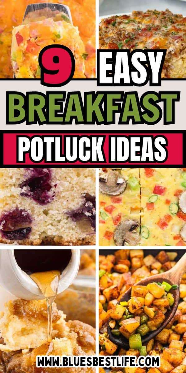 12 Easy Breakfast Potluck Ideas (Sweet & Savory) - Blues Best Life