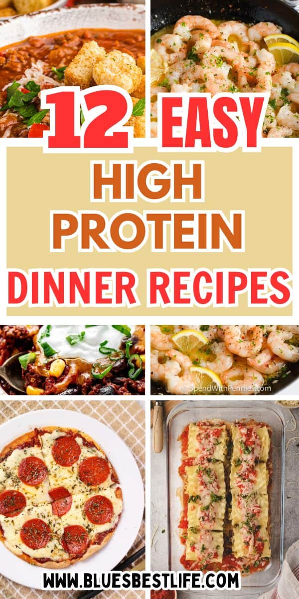 12 Healthy High Protein Dinner Recipes - Blues Best Life