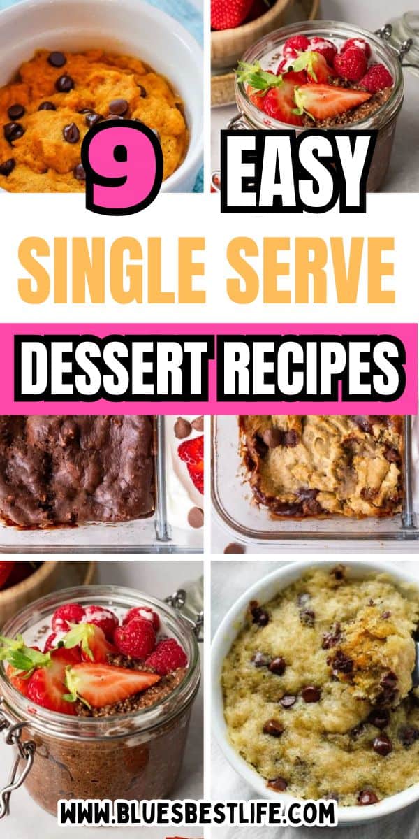 9 Single Serve Dessert Recipes - Blues Best Life