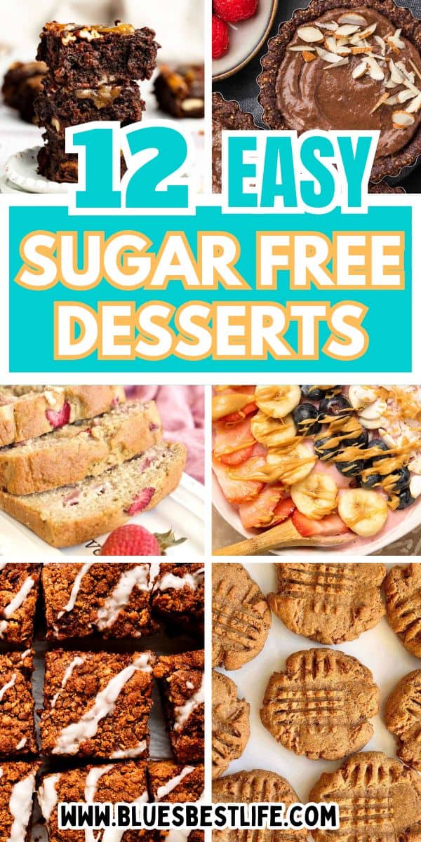 12 Sugar Free Desserts (No Refined Sugar Added) - Blues Best Life