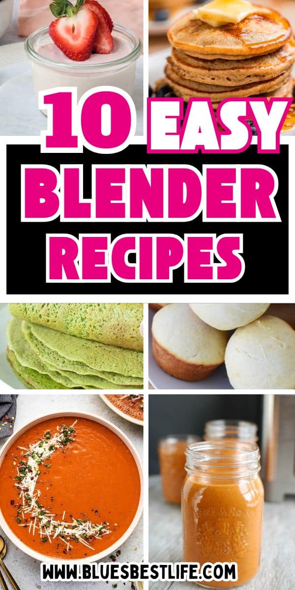 10 Healthy Blender Recipes That Aren't Just Shakes - Blues Best Life