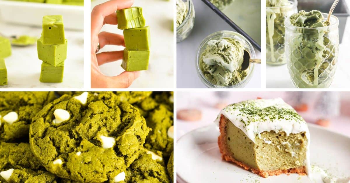 11 Matcha Dessert Recipes - Blues Best Life