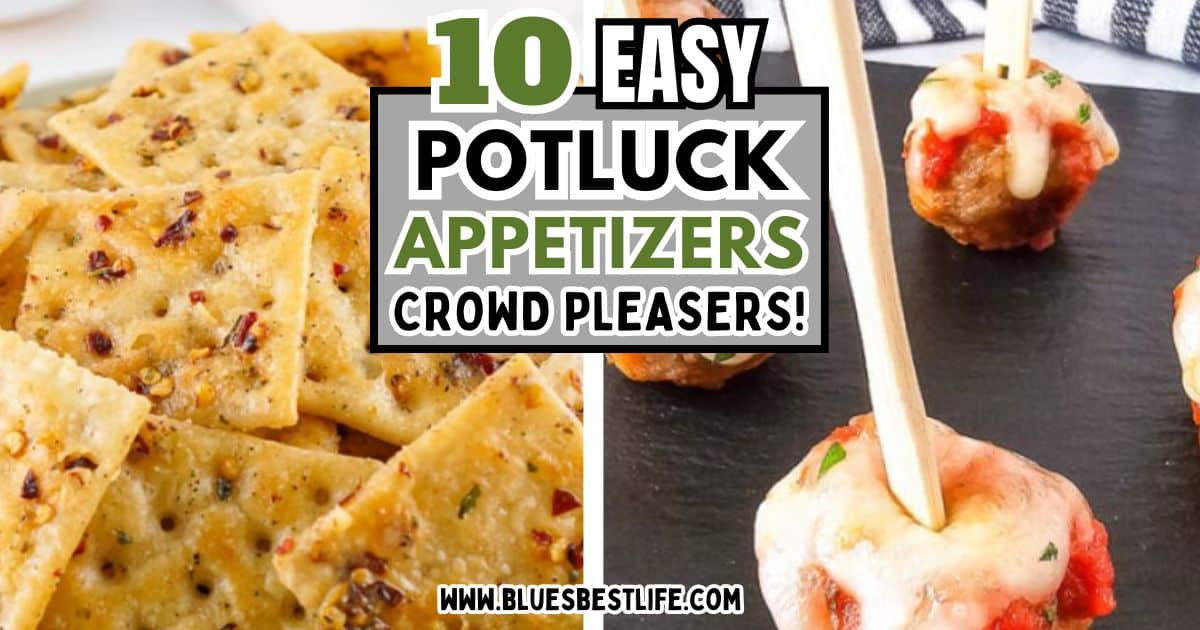 Easy Potluck Appetizers- Crowd Pleasers - Blues Best Life