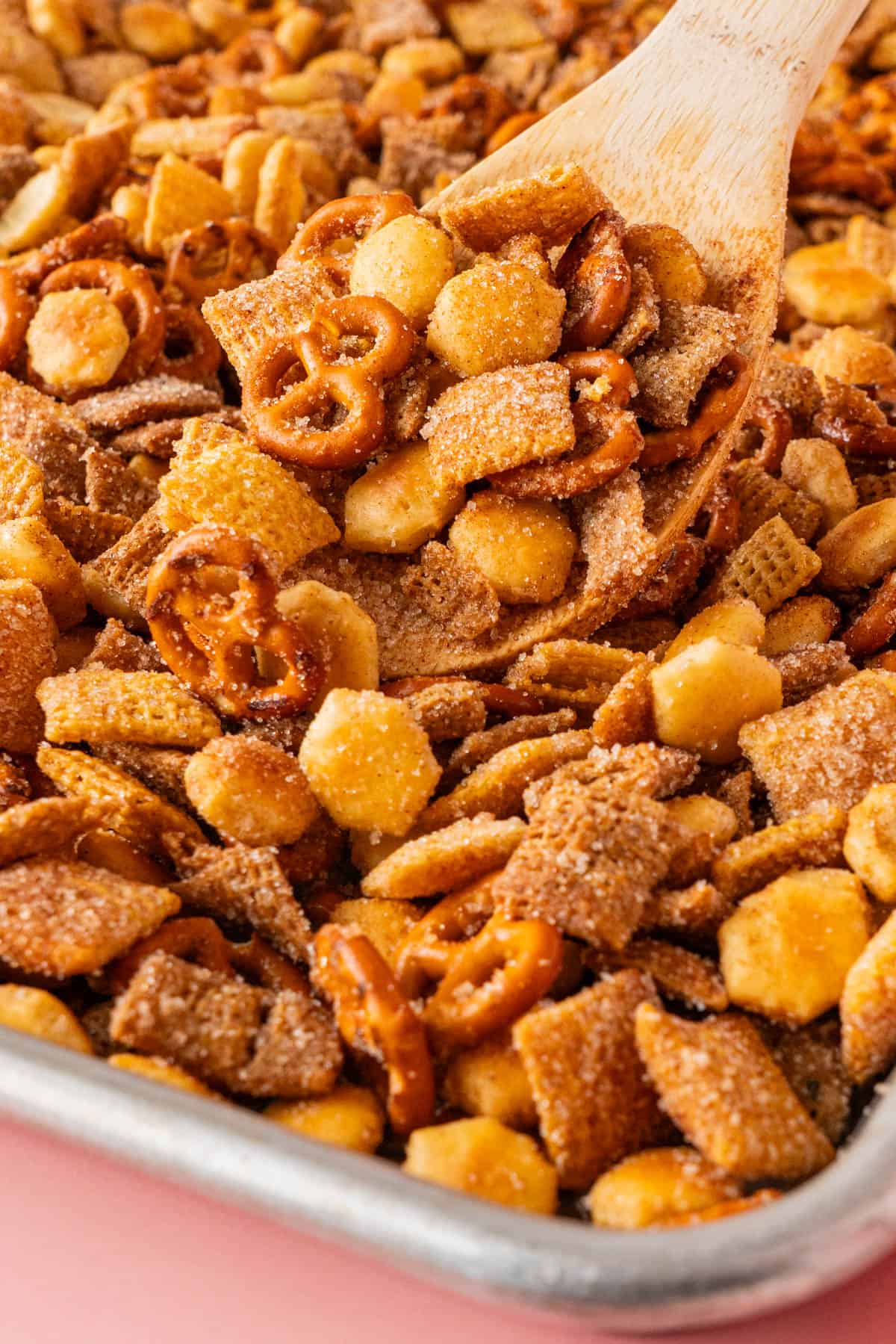 Churro Chex Mix With Cinnamon Sugar - Blues Best Life