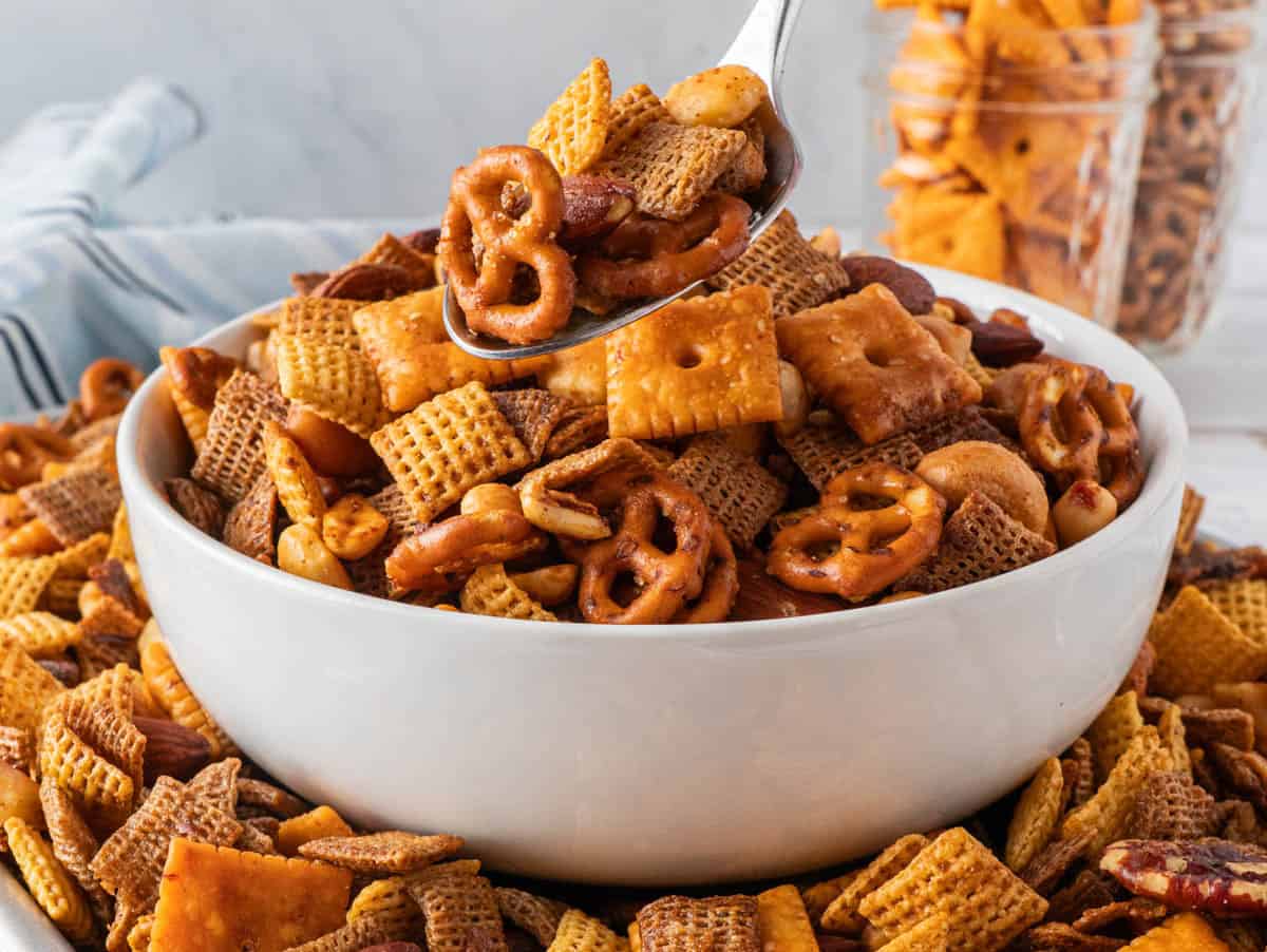 Firecracker Chex Mix (Spicy Chex Mix) - Blues Best Life