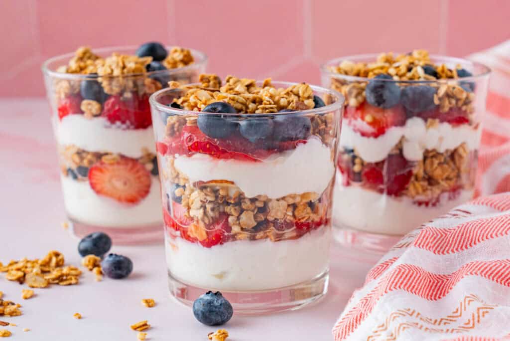 Homemade Yogurt Parfait With Berries - Blues Best Life