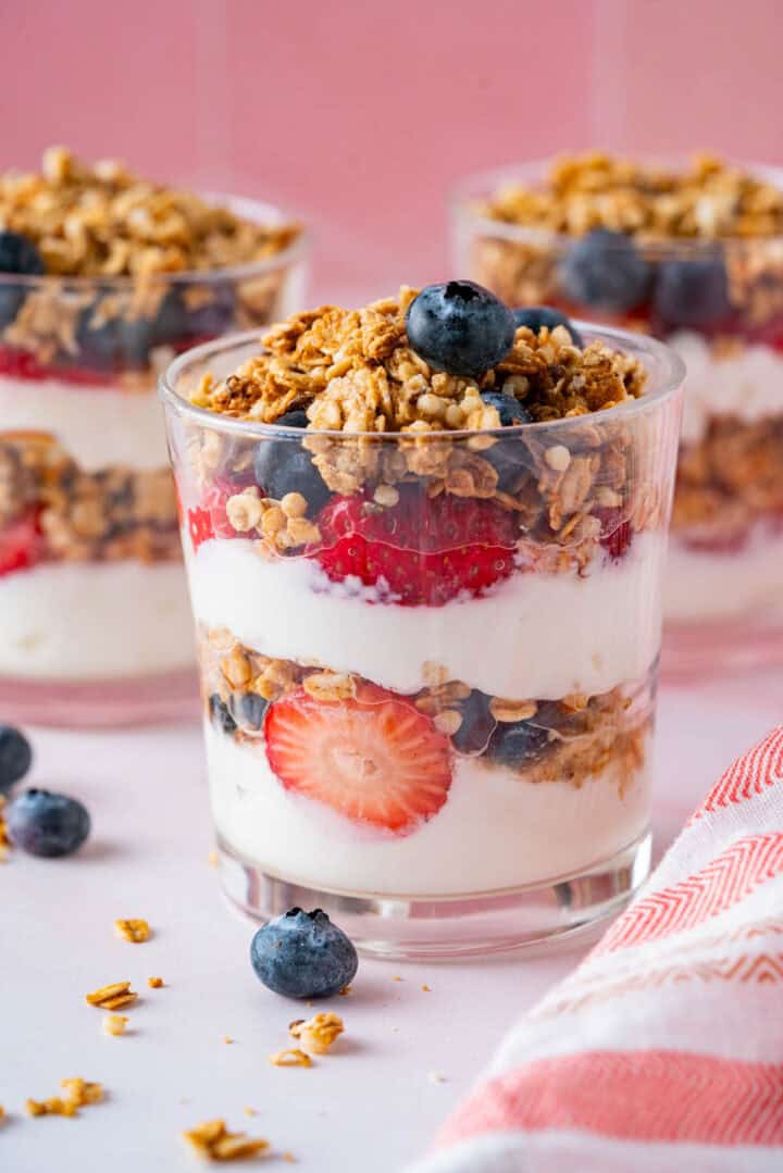 Homemade Yogurt Parfait With Berries - Blues Best Life