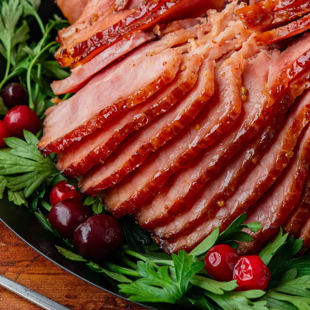 Honey Bourbon Glazed Ham - Blues Best Life