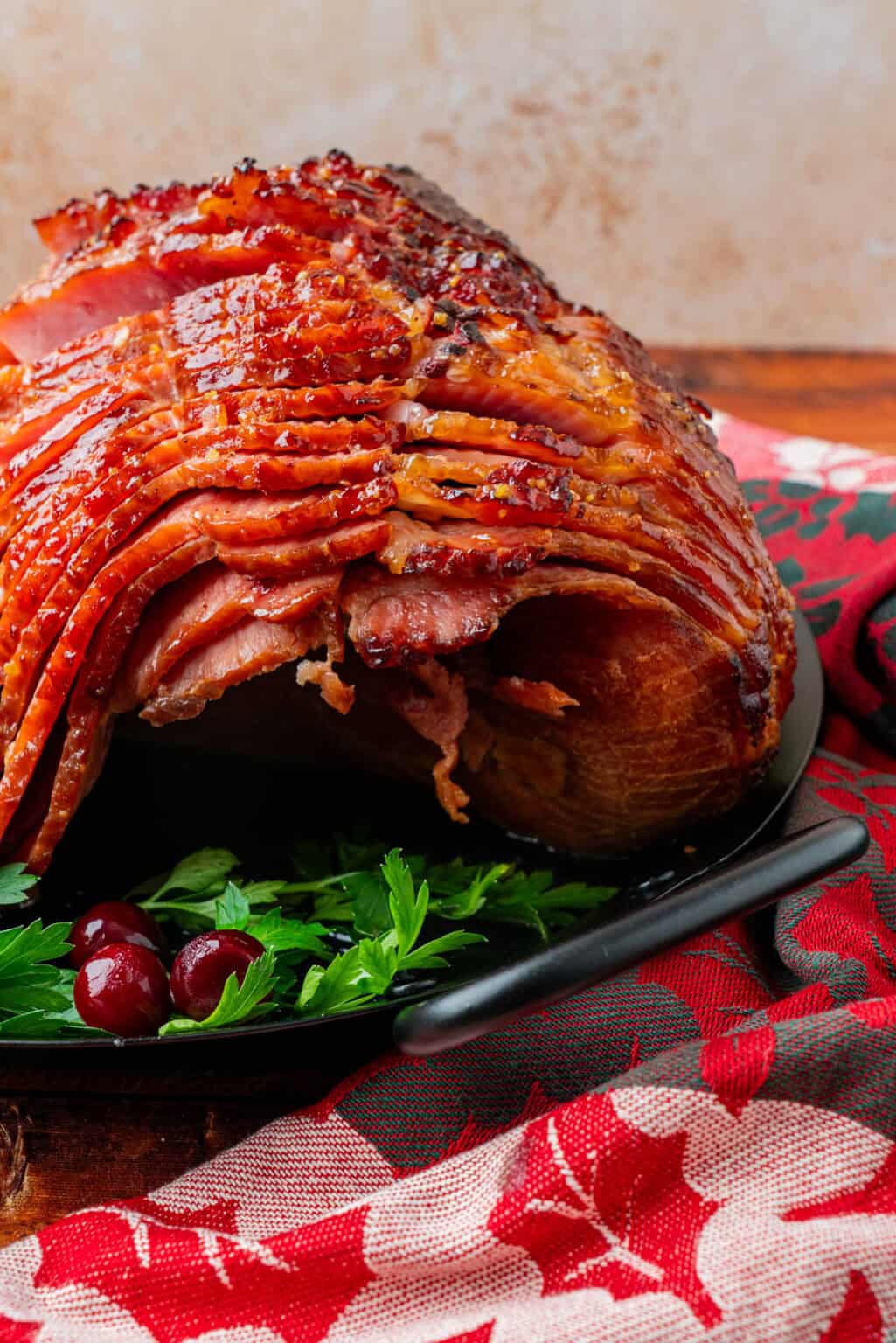 Honey Bourbon Glazed Ham - Blues Best Life
