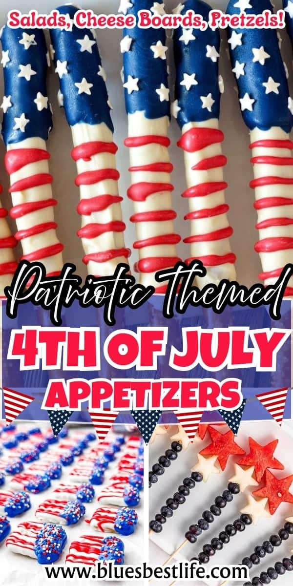 13 Festive Patriotic Appetizers- Red White And Blue - Blues Best Life