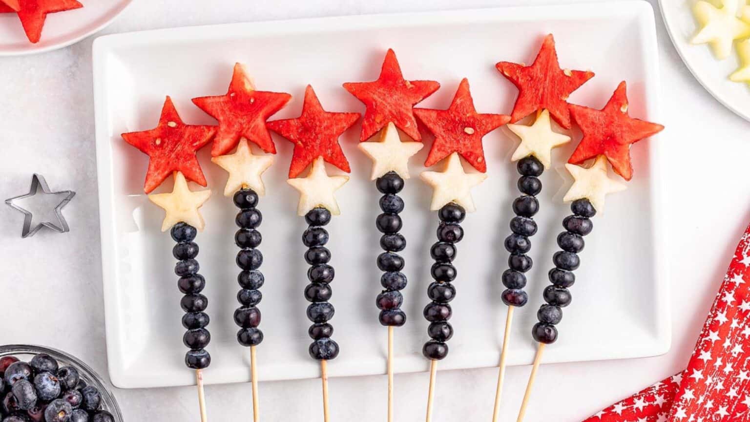 13 Festive Patriotic Appetizers- Red White And Blue - Blues Best Life